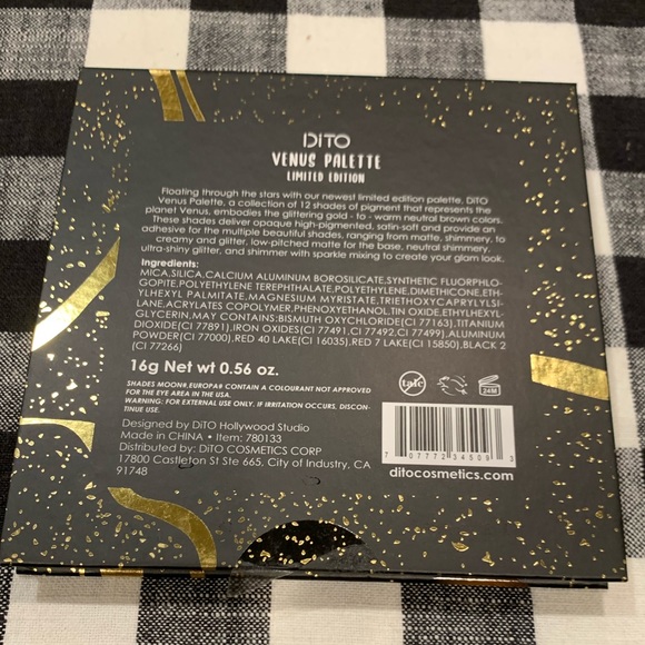 Dito | Makeup | Dito Limited Edition Venus 2 Shade Palette | Poshmark
